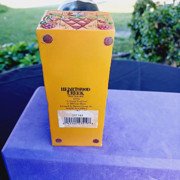 Jim Shore | Art | Heartwood Creek Jim Shore Patchwork Cow Figure 203 6 ...